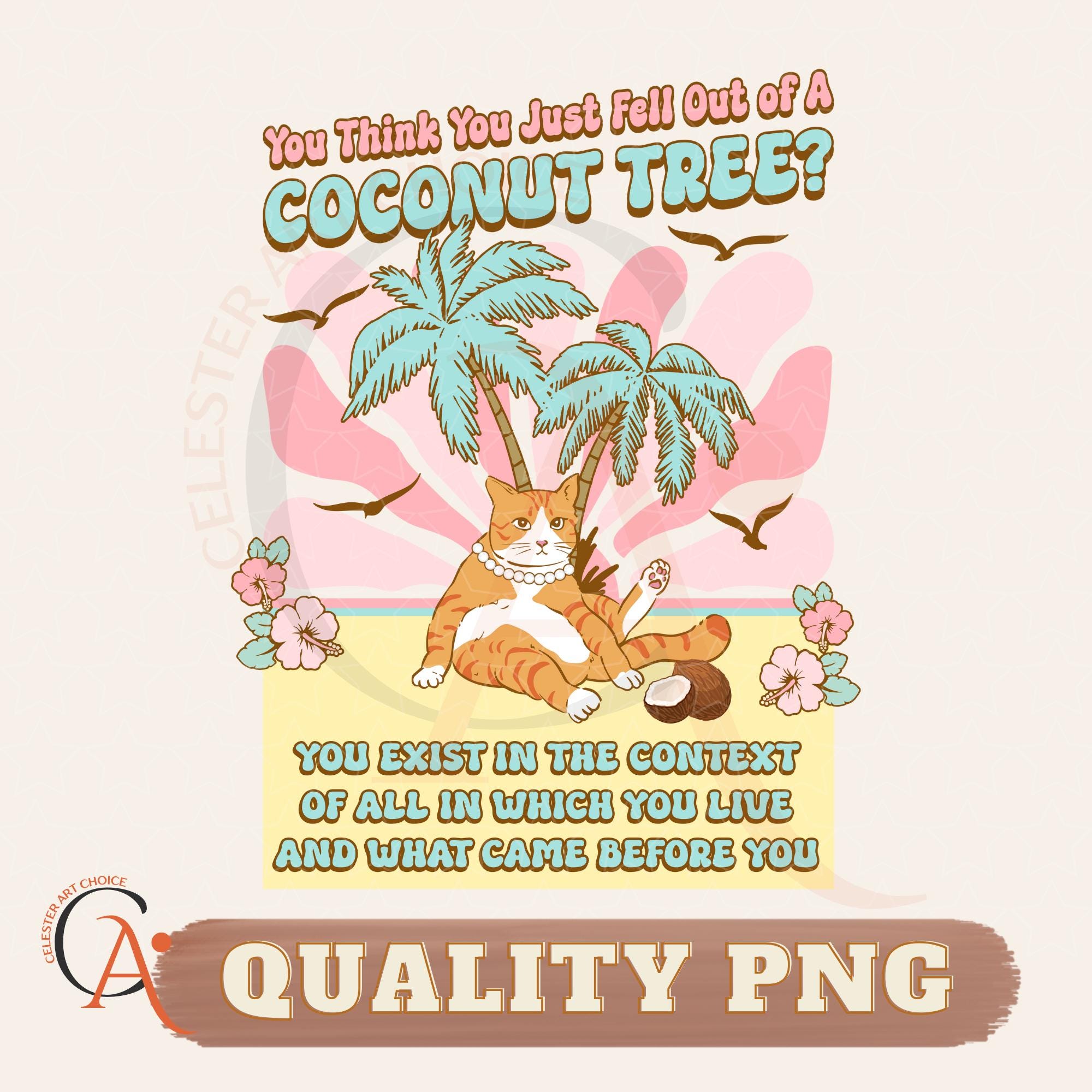 Kamala Coconut Tree Png, Kamala Harris 2024 Png, Cat Lady Kamala Png ...