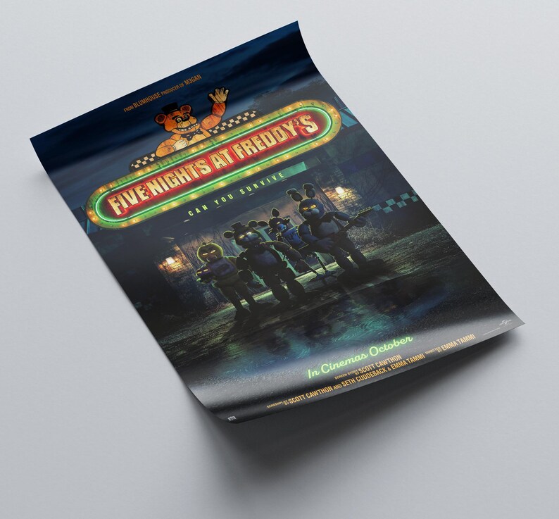 Five Nights at Freddy's Movie Poster 266 - Etsy
