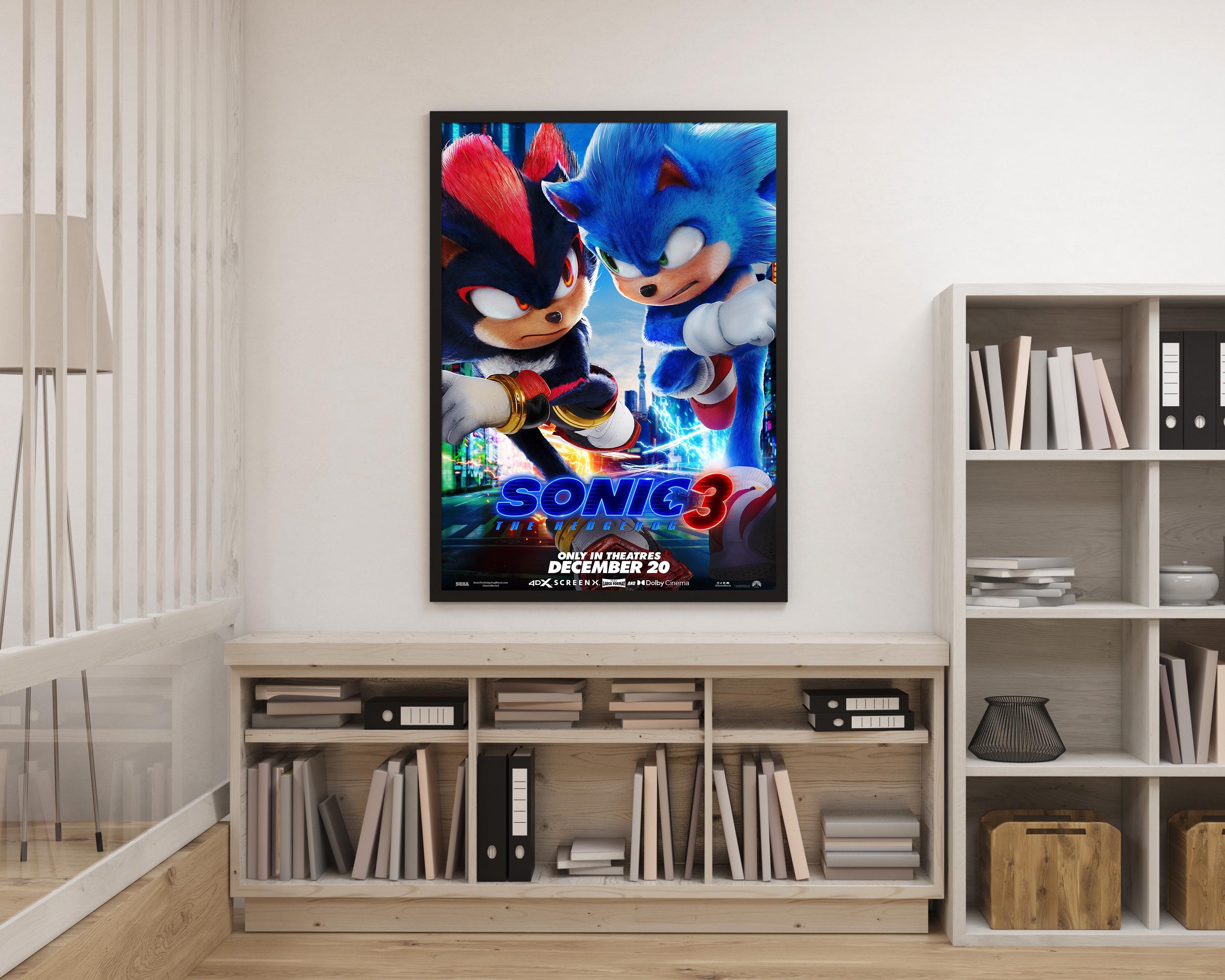 Sonic the Hedgehog 3 2024 Movie POSTER 477 - Etsy