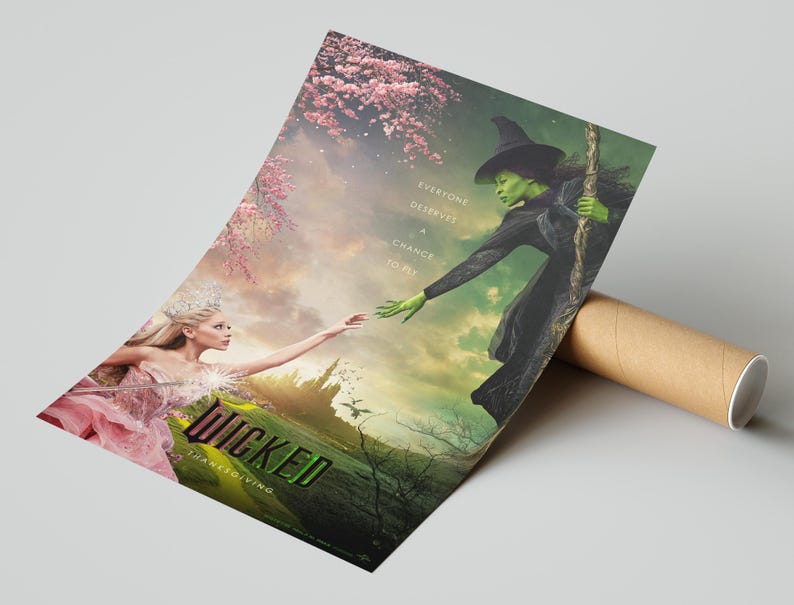 Wicked 2024 Ariana Grande Movie Poster 451 - Etsy