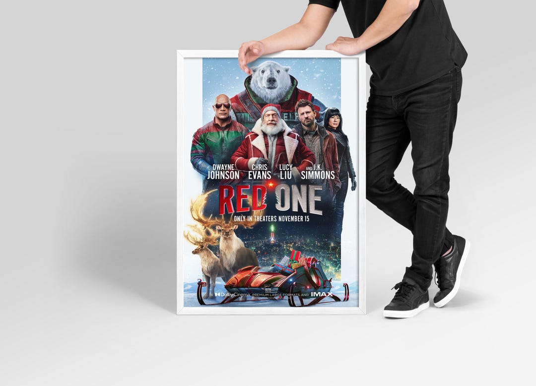 Red One 2024 Movie Poster 464 - Etsy