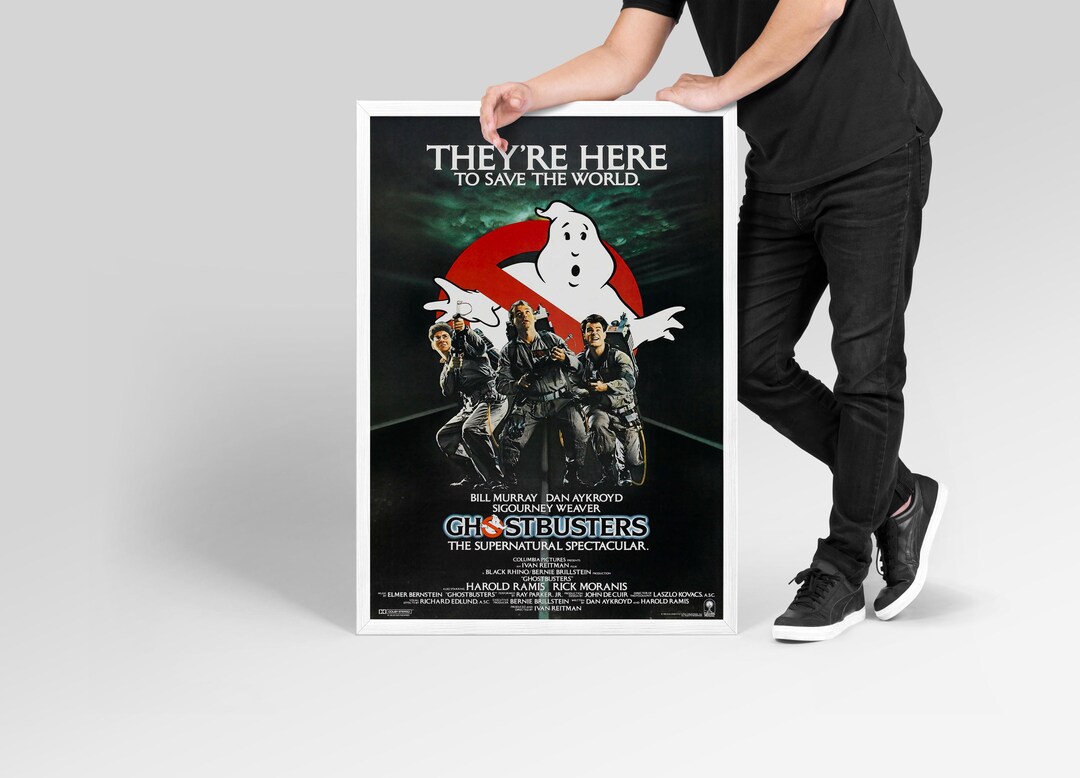 Ghostbusters 1984 Movie Poster 316 - Etsy