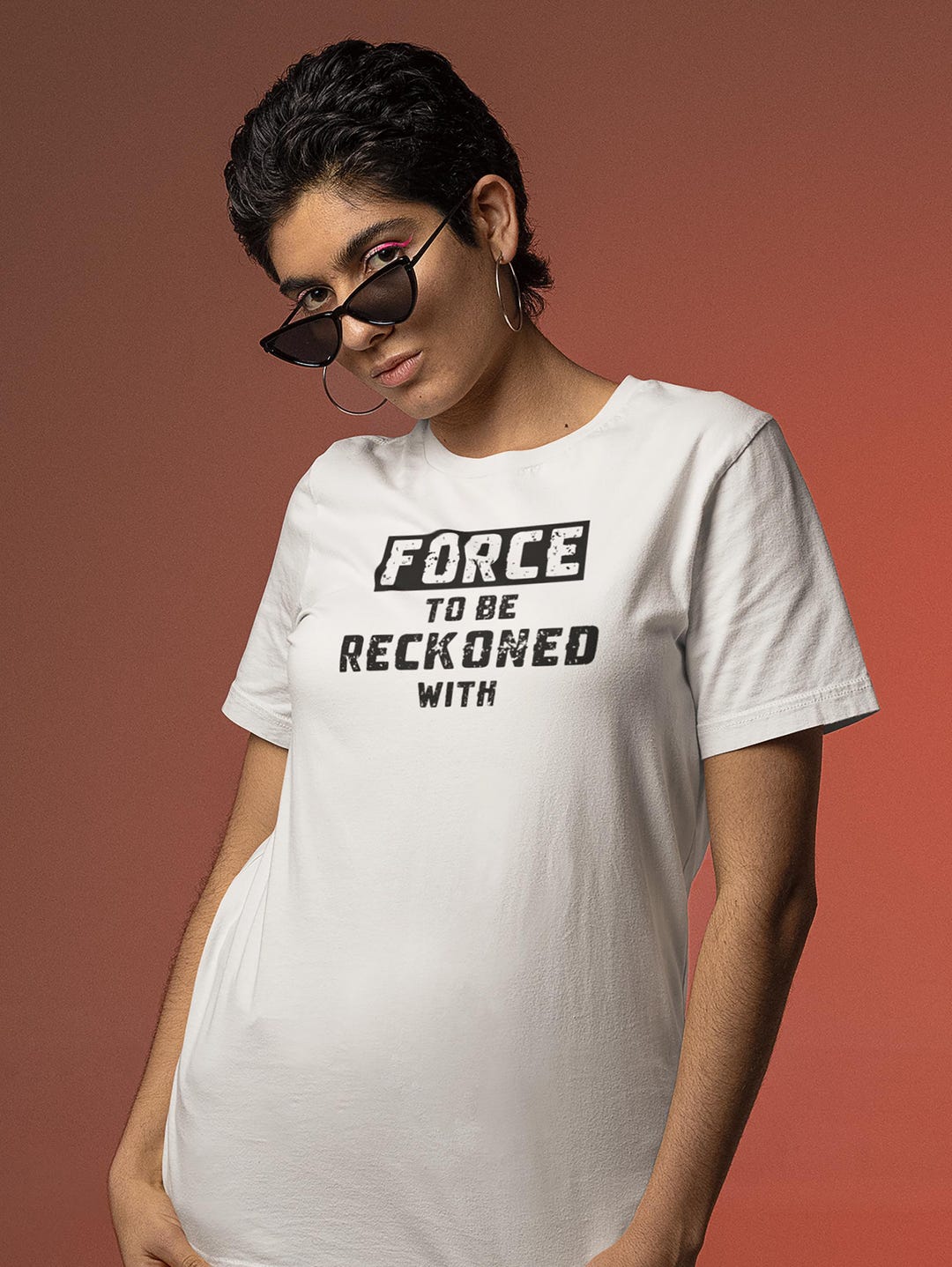 Force to Be Reckoned With T-shirt – Inspirational Unisex Tee - Etsy
