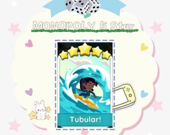 Monopoly Go 5 Star Stickerdouble Bullseye - Etsy