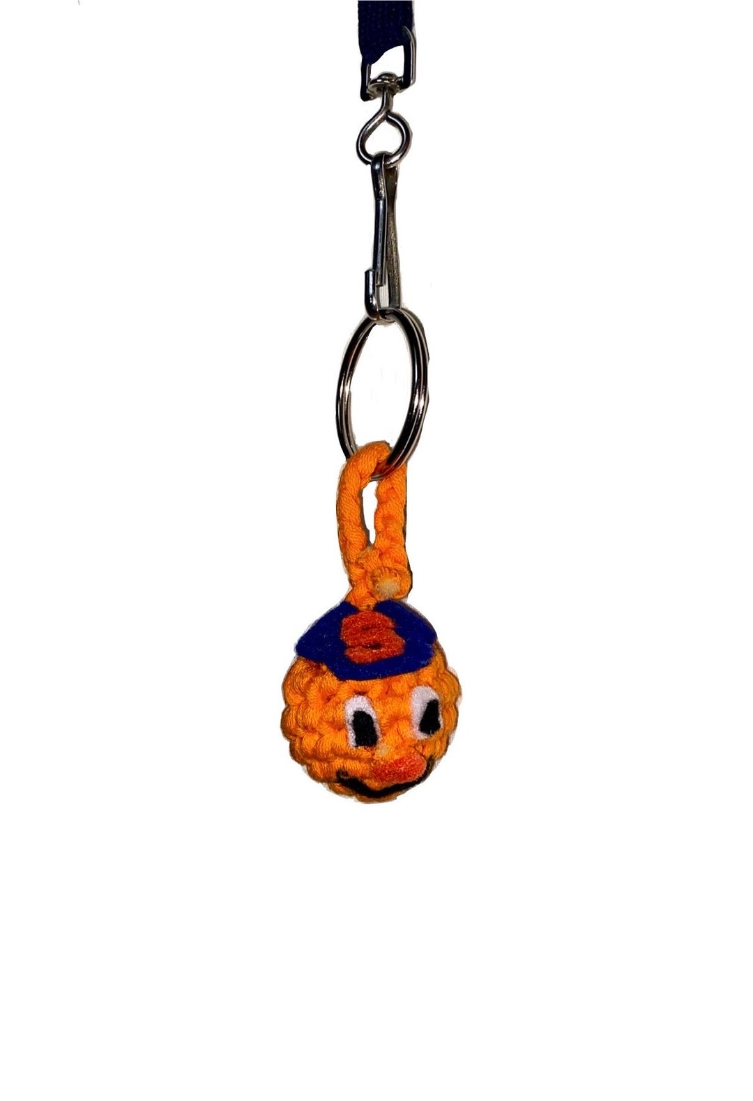 Otto the Orange Key Chain - Etsy