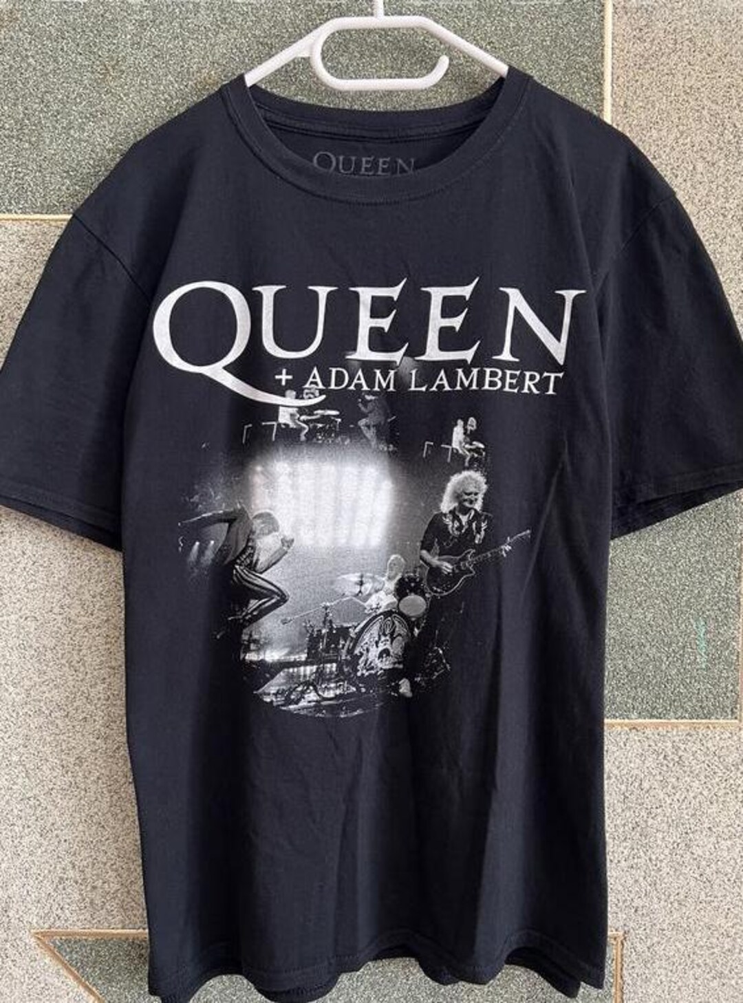 Vintage Queen Rhapsody Tour Black Rock Tee XL - Etsy