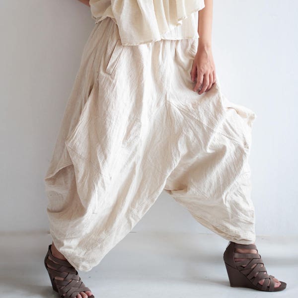 Sheer Harem Pants - Etsy