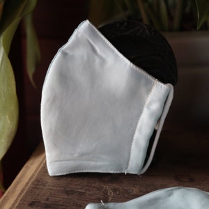 Black and White 10 Pieces in One Pack Mask With Filter Pocket Masks 100 ...