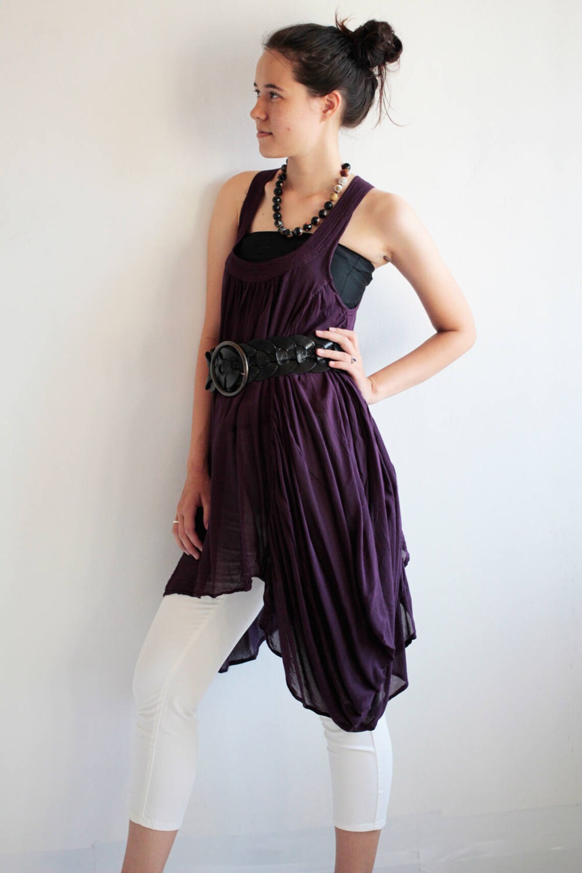 Mini Sun Dress /summer Dress /tunic Blouse S-L 1174 - Etsy