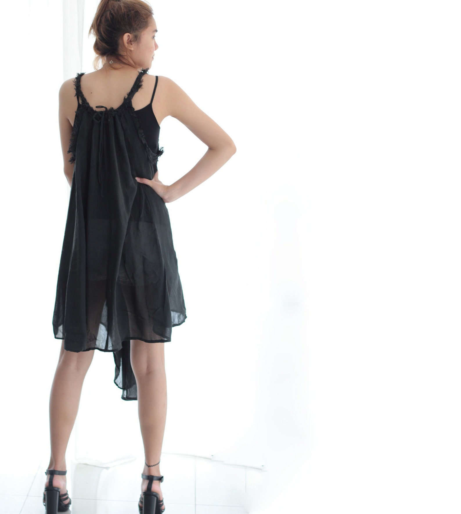 Mini Sun Dress Knee Length Summer Dress D 1472 | Etsy