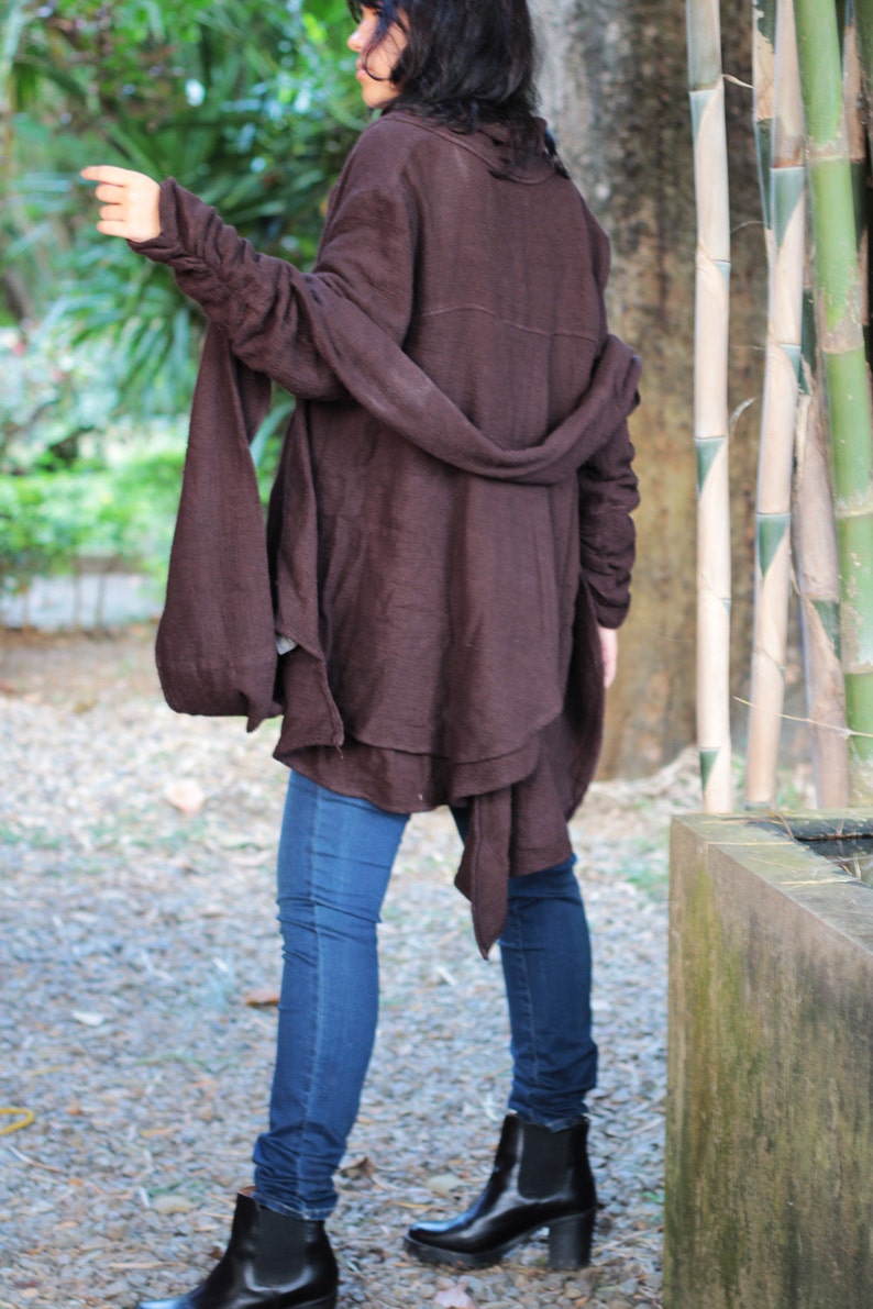 Jacket/love Loop... Thick Cotton for Winter / Versatile - Etsy