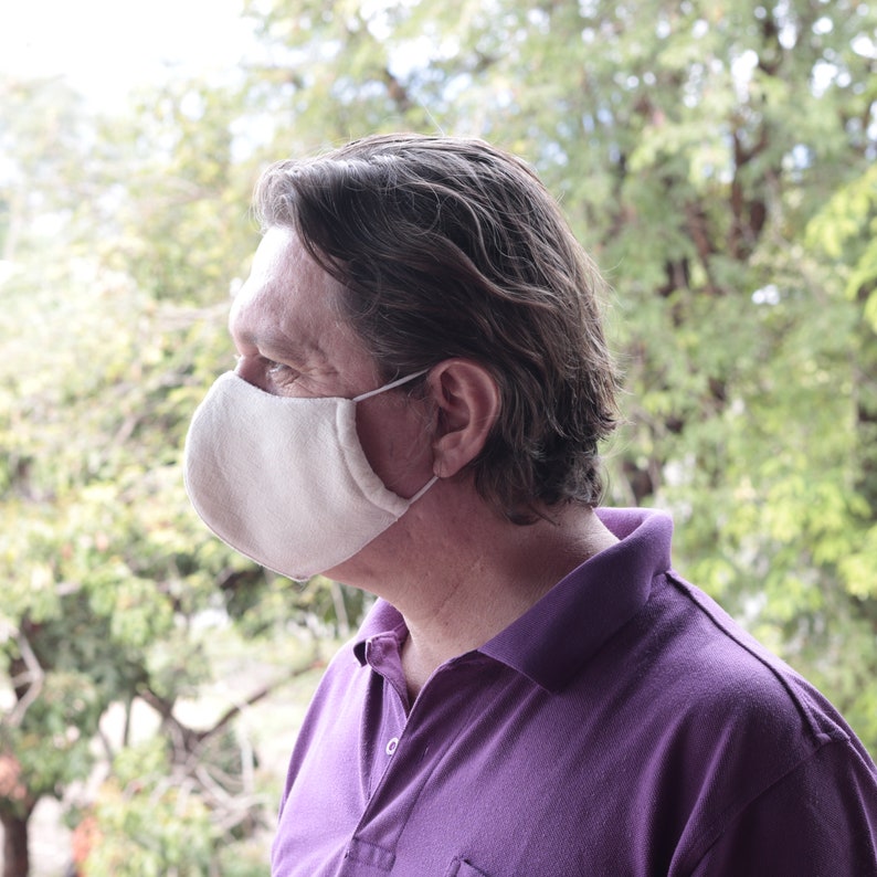 5 Pieces in One Pack Mask With Filter Pocket Masks 100% Cotton - Etsy