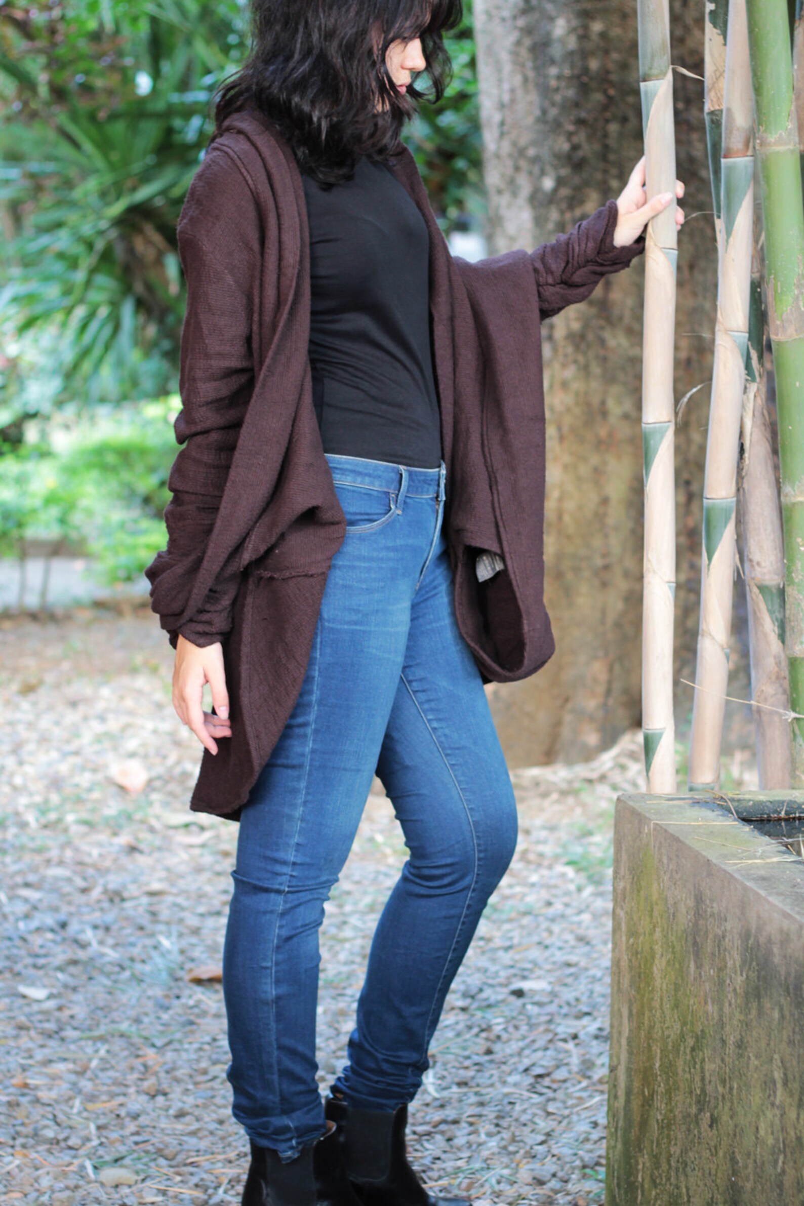 Jacket/love Loop... Thick Cotton for Winter / Versatile - Etsy