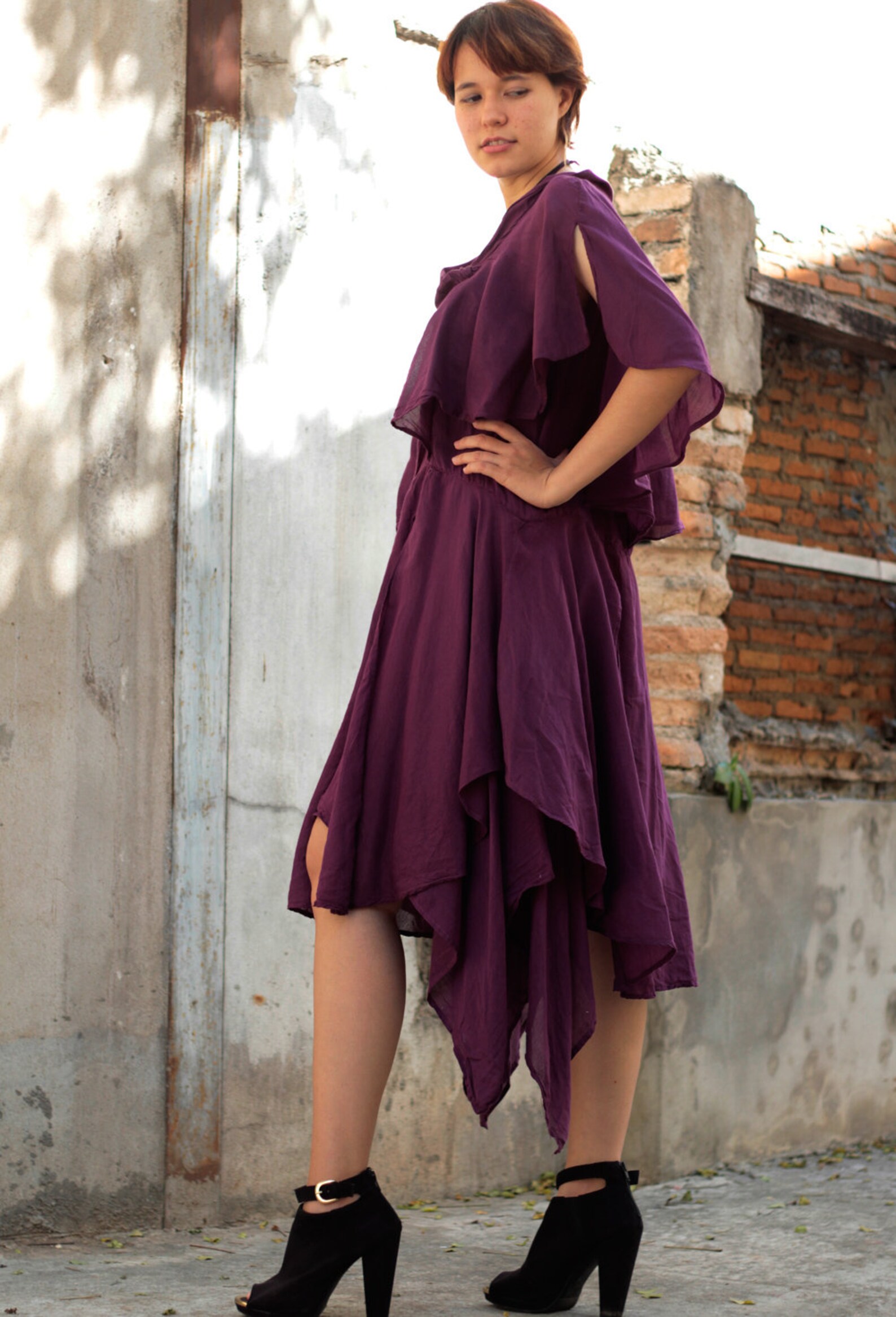 Dress calf skirt 256 one size fit M-xl | Etsy