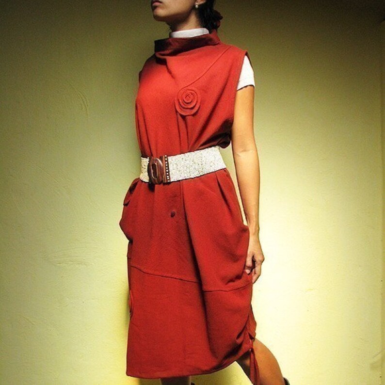 Dress ...red one Size Fit Most | Etsy