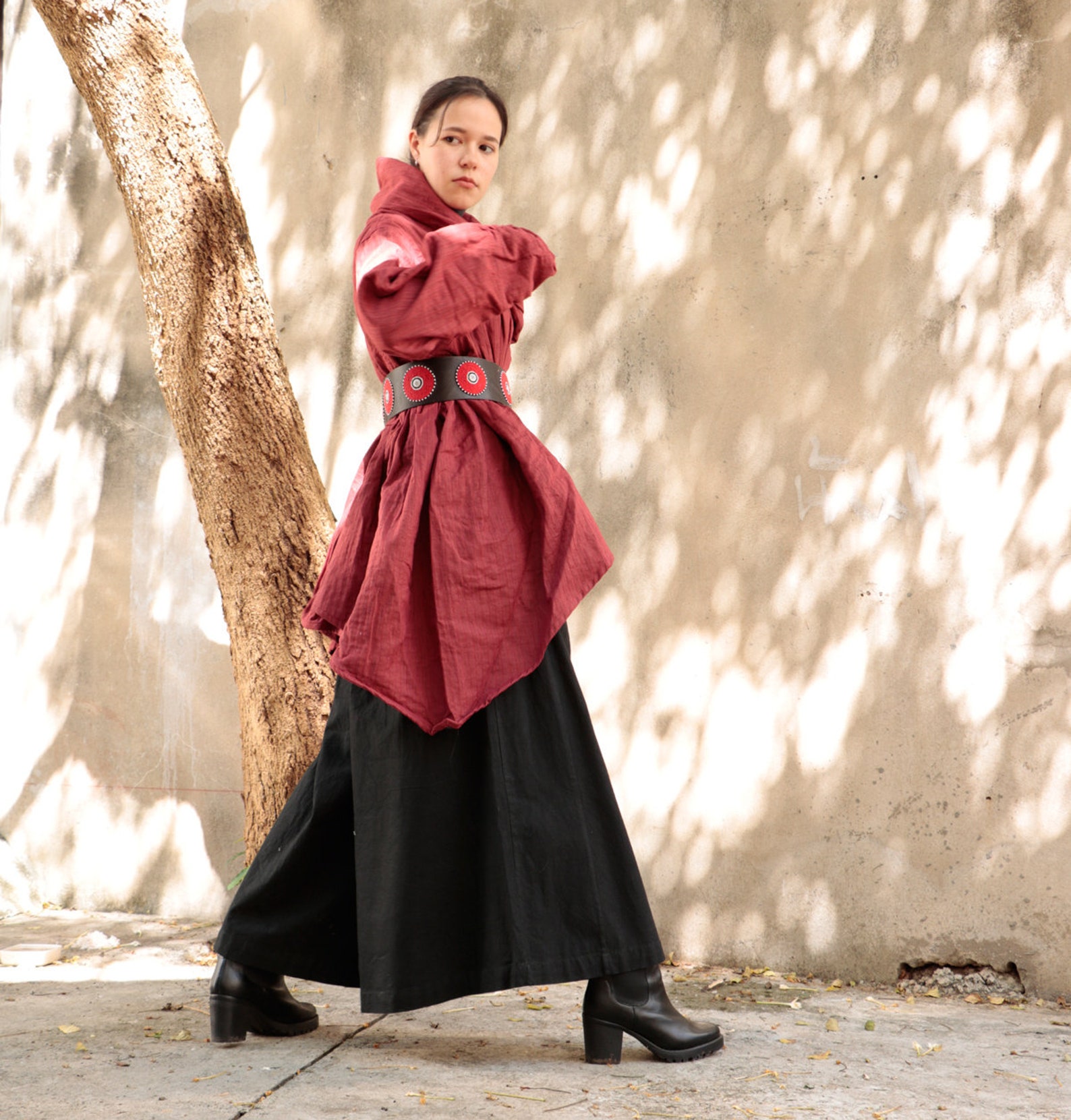 2 Layers Thick Tunic / Jacket for Autumn & Winter 426 Linen - Etsy