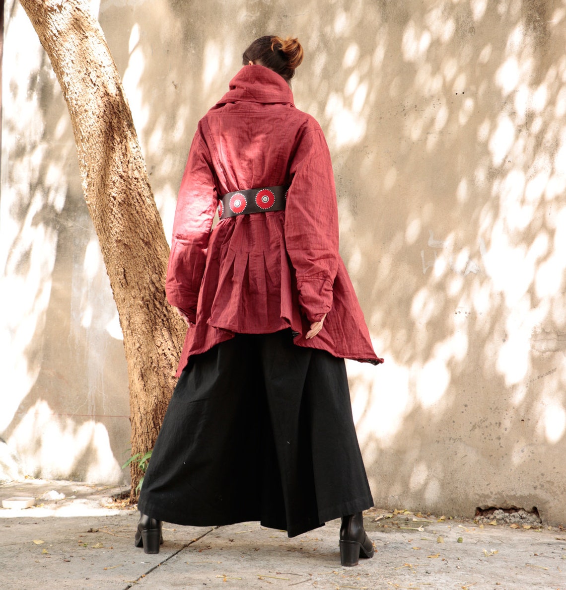 2 Layers Thick Tunic / Jacket for Autumn & Winter 426 Linen - Etsy