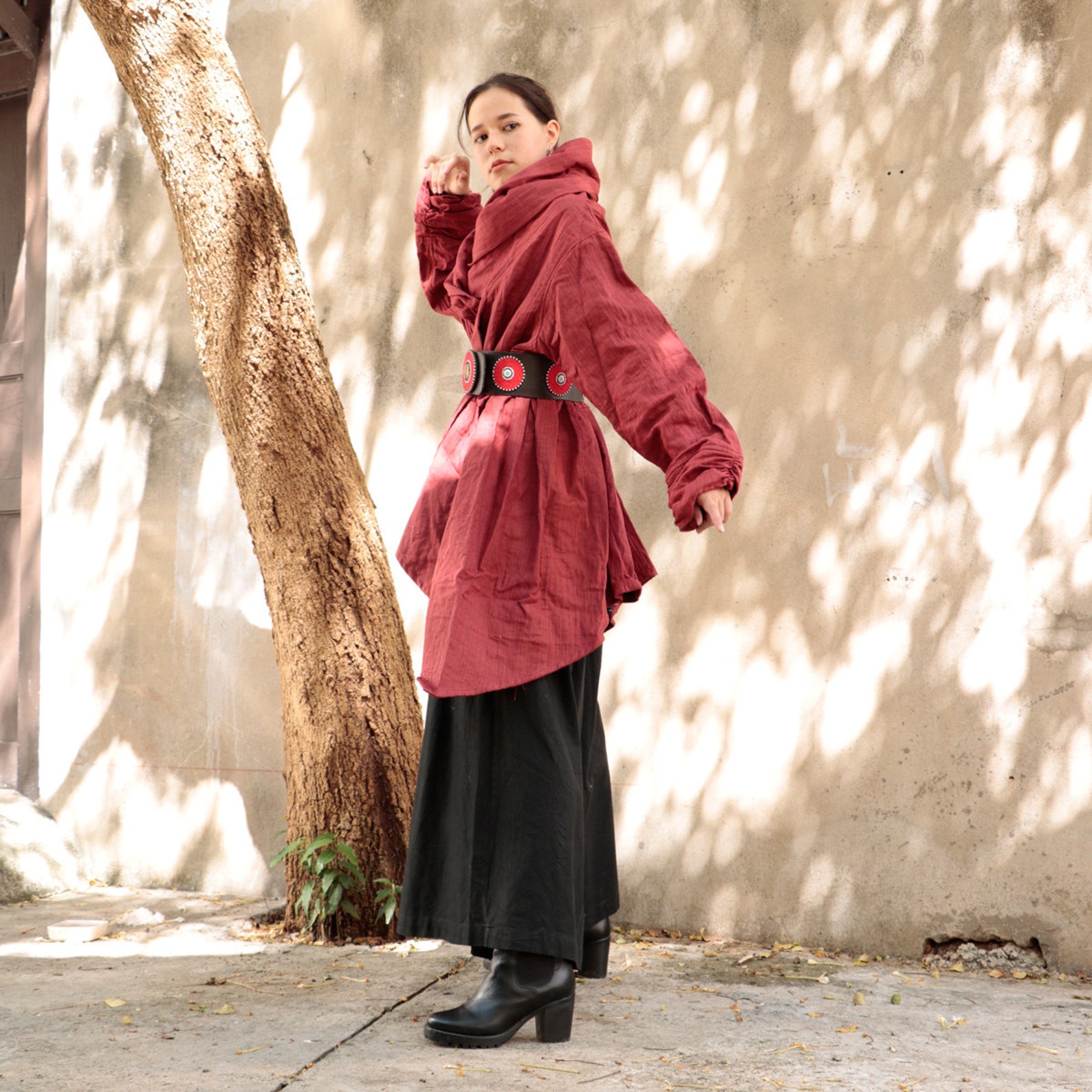 2 Layers Thick Tunic / Jacket for Autumn & Winter 426 Linen - Etsy