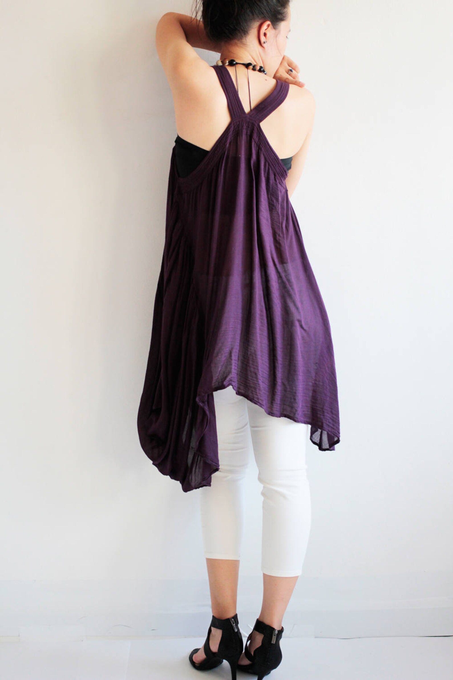 Mini Sun Dress /summer Dress /tunic Blouse S-L 1174 - Etsy