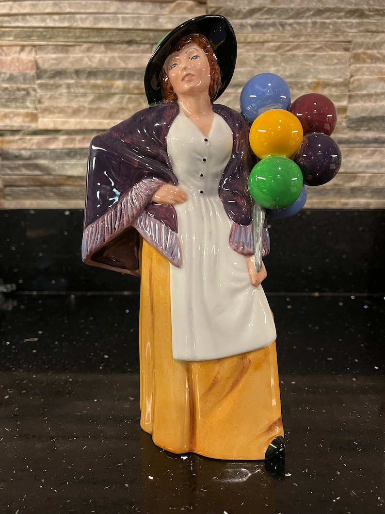 Royal Doulton Balloon Man and Balloon Lady 1954 Porcelain Figurines - Etsy
