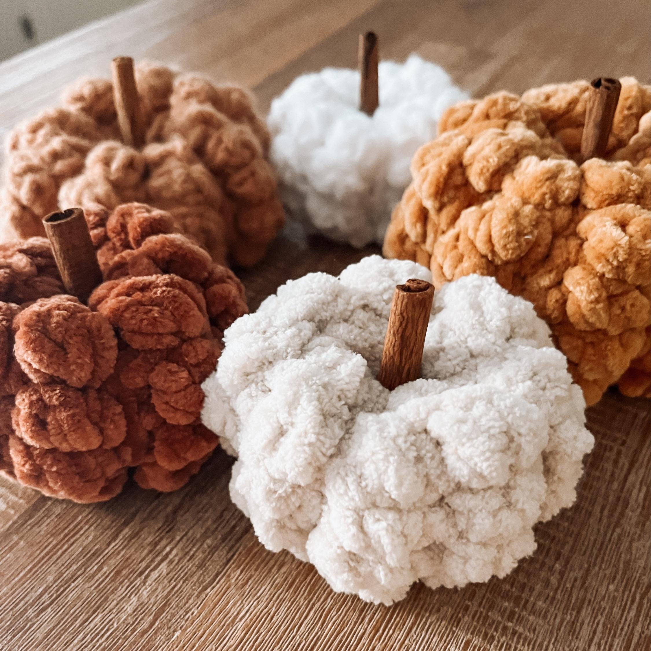 CROCHET PATTERN Mini Pumpkins | Petite Plush Pumpkins | Beginner ...