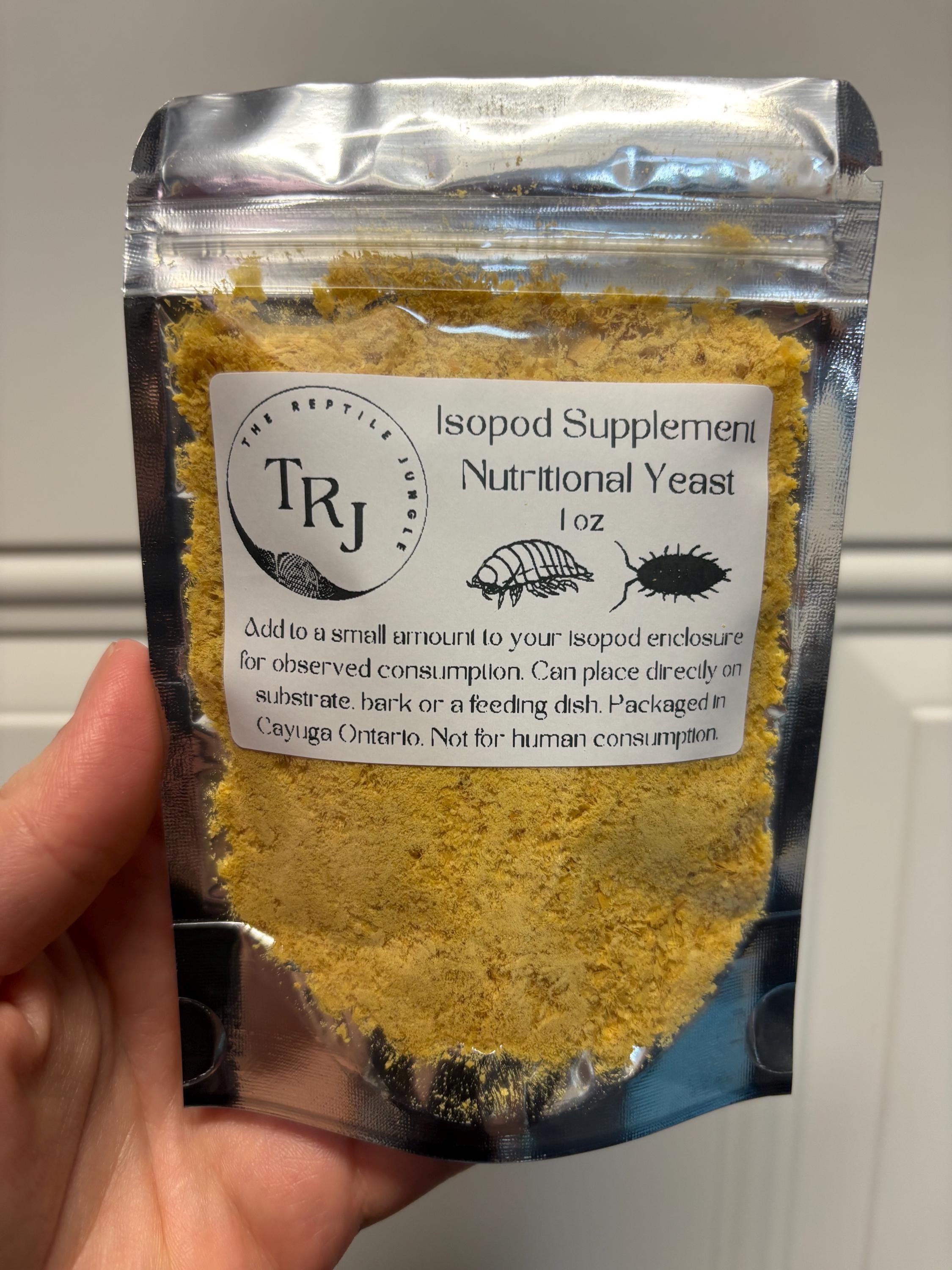Nutritional Yeast for Isopods, Isopod Supplements, Isopod Supplement ...
