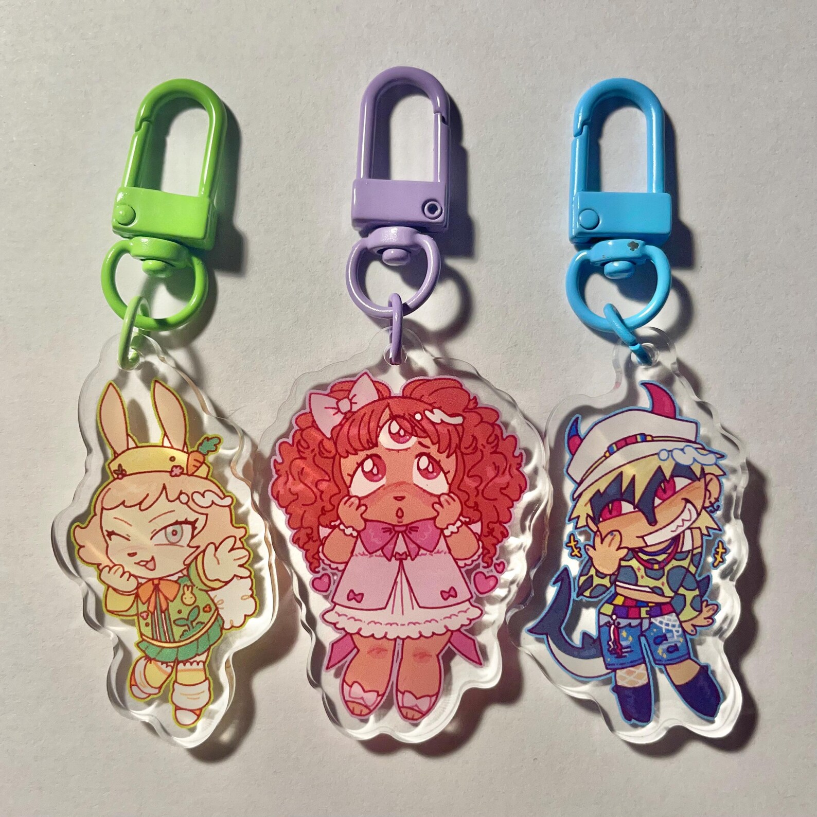 Cute One Piece Keychains - Etsy