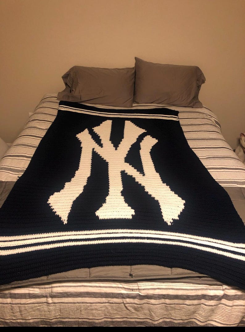 Handmade Crochet Team Afghans - Etsy