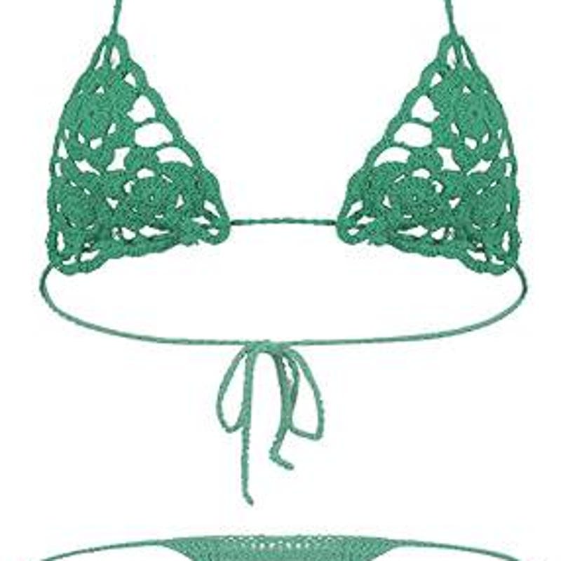 Crochet Micro Bikini - Etsy Canada