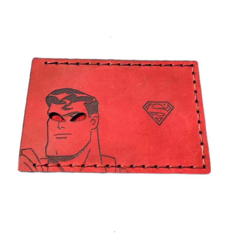 Superhero Id Wallet - Etsy