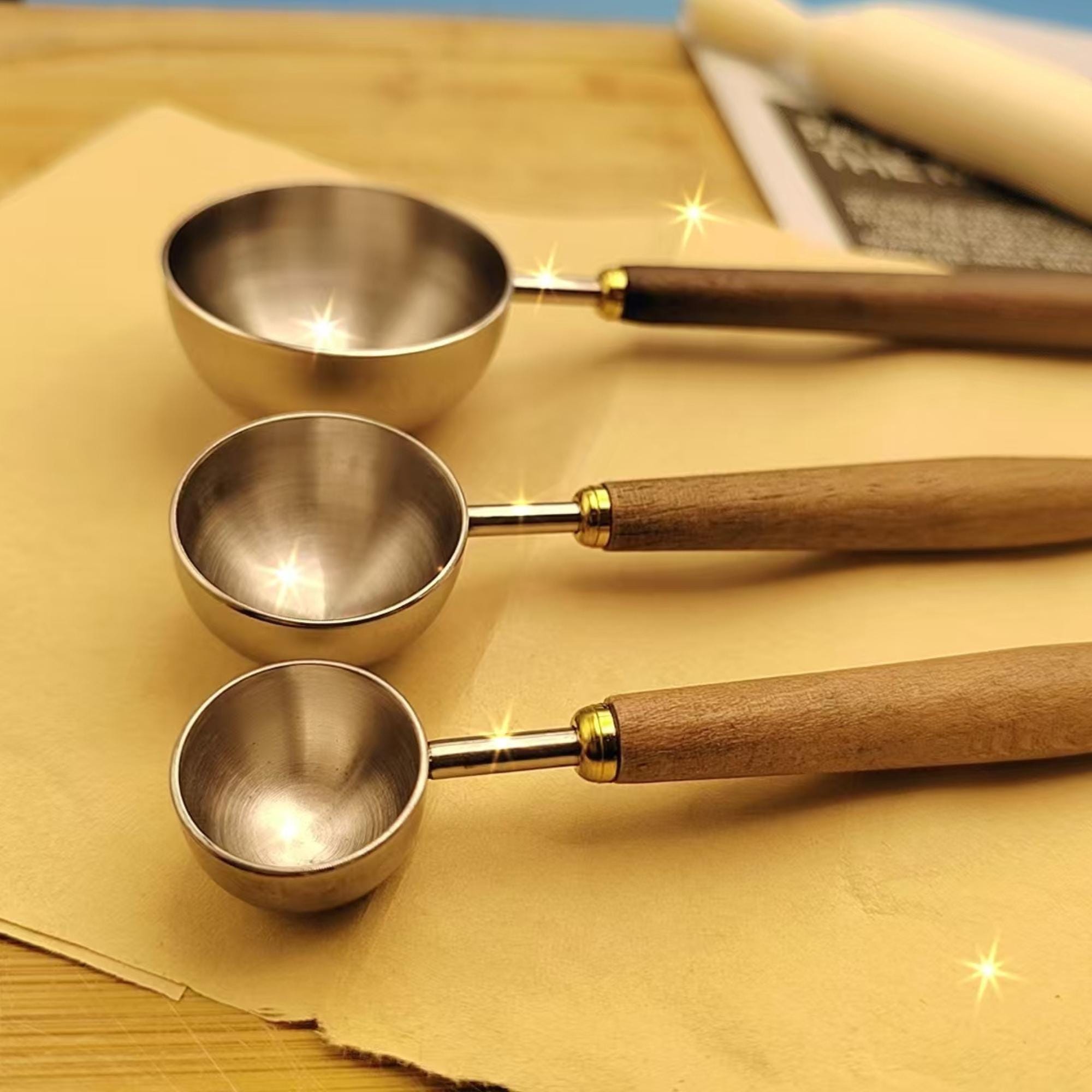 Hand Carved Coffee Spoon - Personalized Coffee Measuring Spoon | Coffee ...