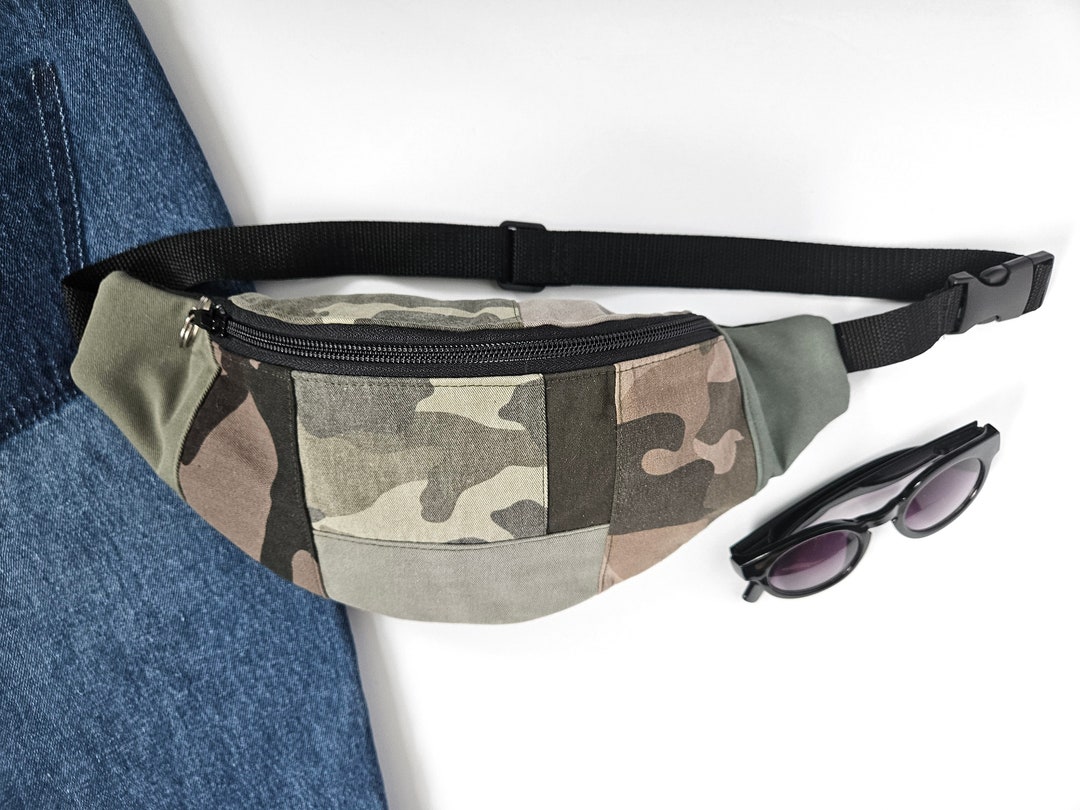 Fanny Pack. Bum Bag. Hip Sack. Hip Bag. 90's. Grunge. Camouflage Bag ...