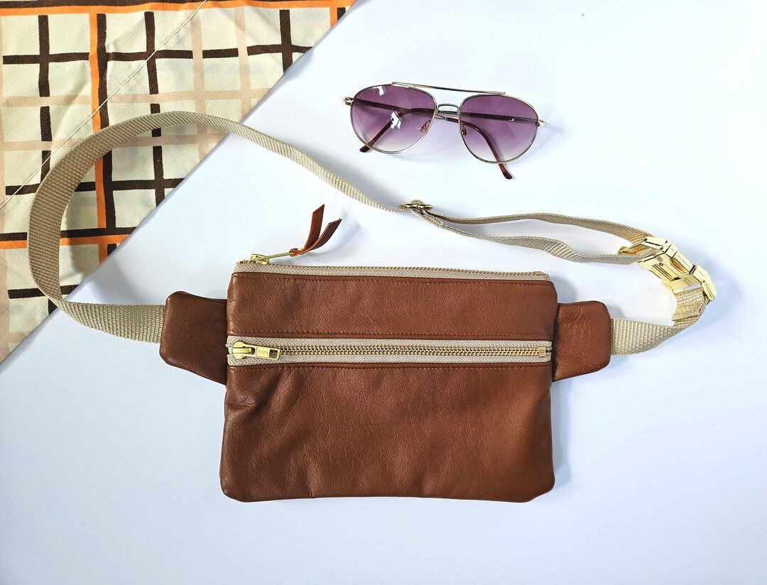 Fanny Pack. Bum Bag. Hip Sack. Hip Bag. Leather Fanny Pack. 70's ...