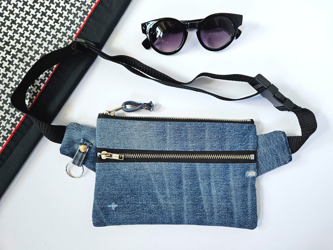 Fanny Pack. Bum Bag. Hip Sack. Hip Bag. Denim Bag. Denim Fanny Pack ...