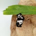 1960s Vintage Panda Appliqué Black & White Retro Embroidered Sewing ...