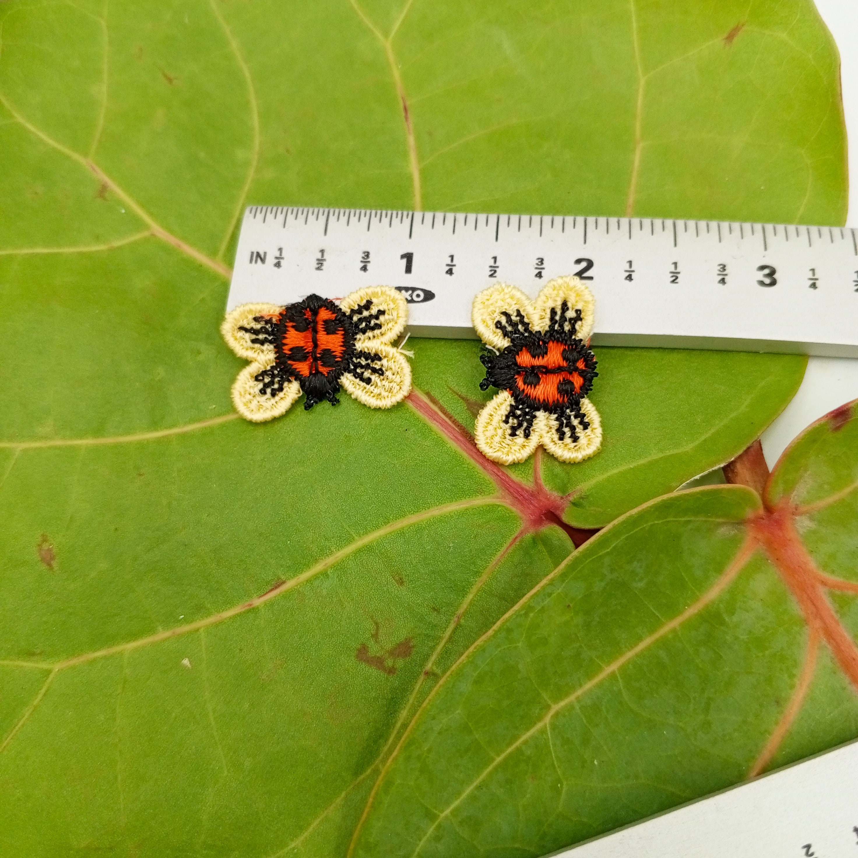 Vintage Flying Ladybug Applique Unique Embroidery Patches 1970s Vintage ...