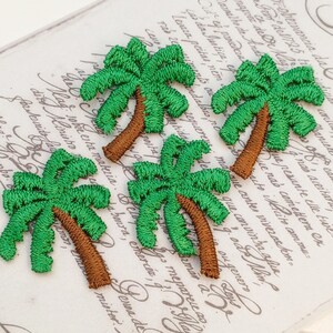 Vintage Palm Tree Embroidered Applique: Tropical Island Decor - Etsy