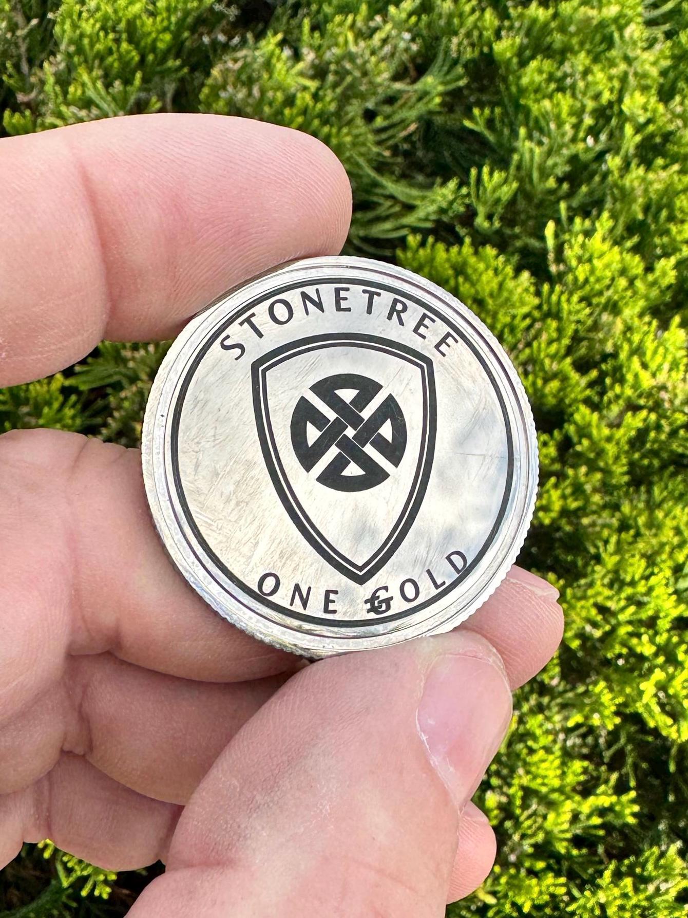 Custom Titanium Challenge Coin: Personalized Laser Engraved Gift (40mm ...