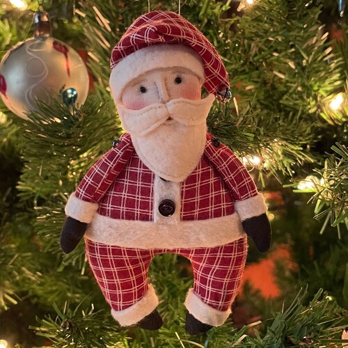 Quick Nick Santa Ornament E-PATTERN - Etsy