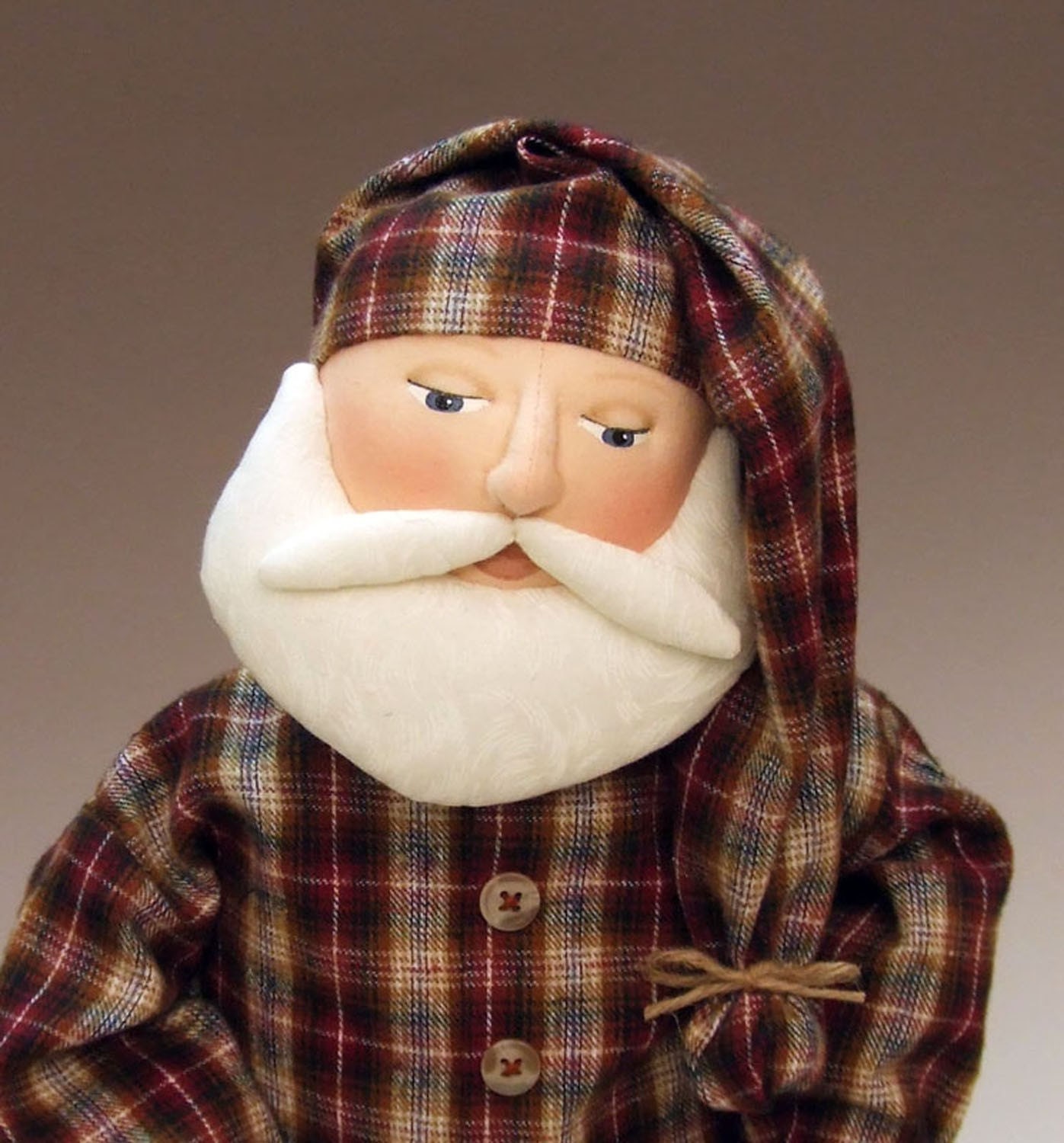 Sleepytime Santa Cloth Doll E-PATTERN - Etsy