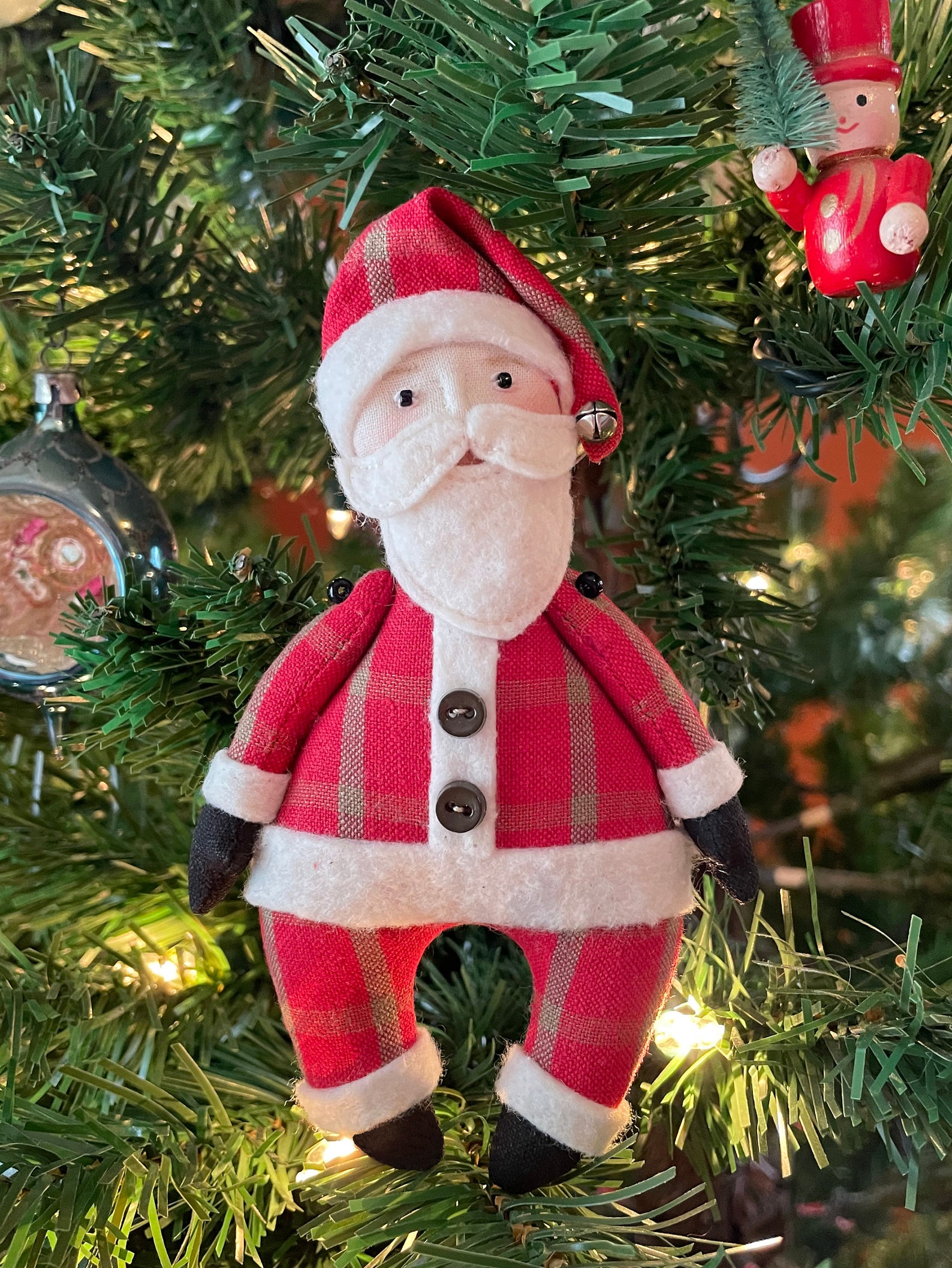 Quick Nick Santa Ornament E-PATTERN - Etsy