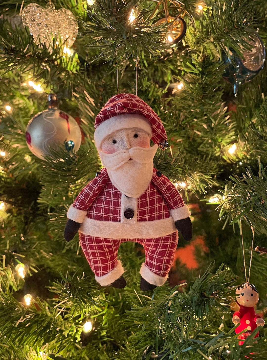 Quick Nick Santa Ornament E-PATTERN - Etsy