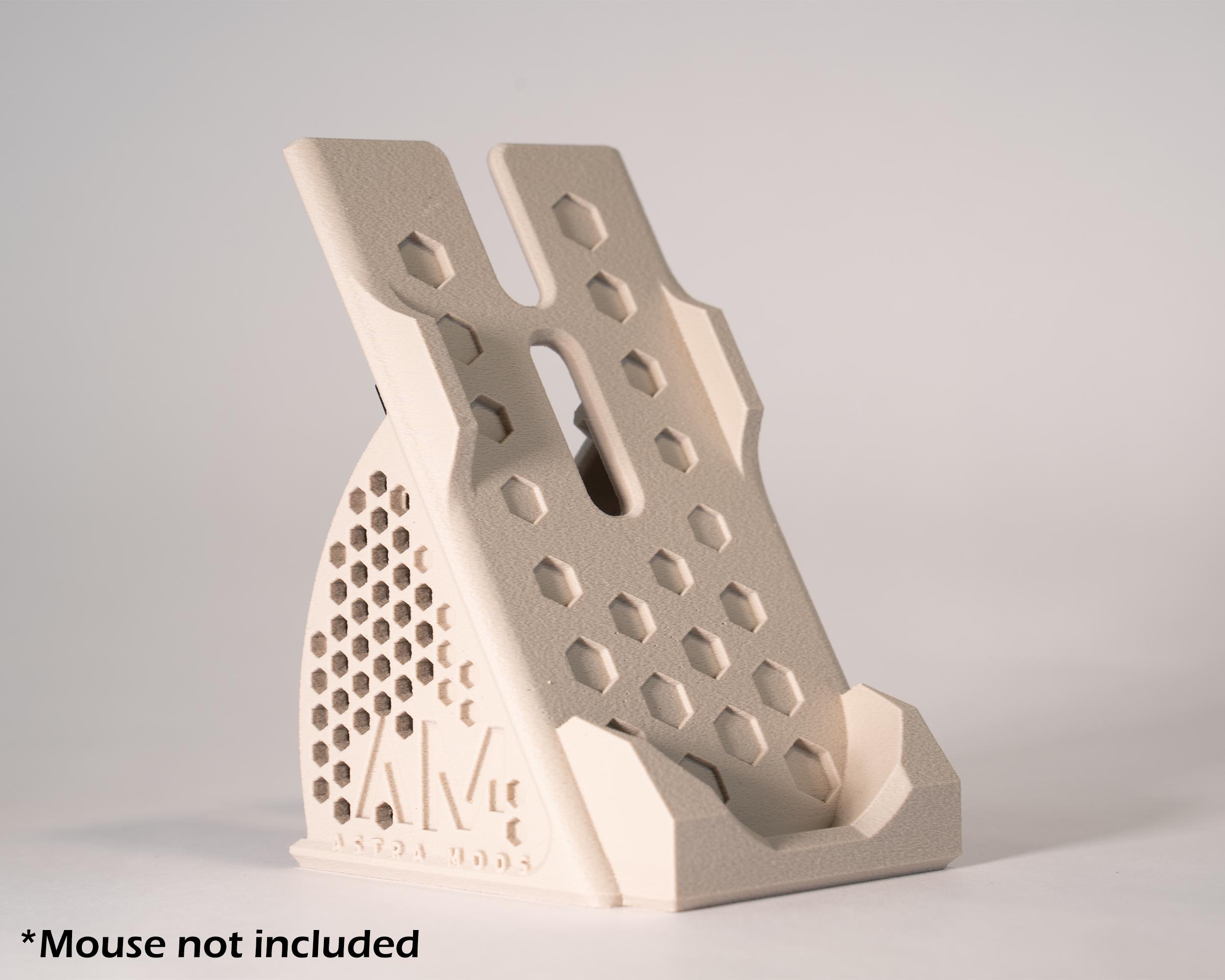 Orion Mouse Stand | 3D Printed Gaming Mouse Dock With Cord Storage - Etsy