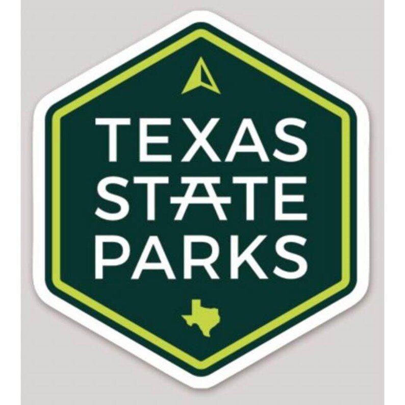 Texas State Parks Logo Vinyl Sticker - Etsy
