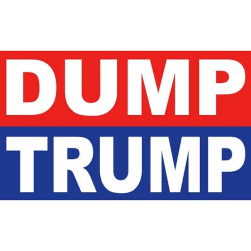 Dump Trump Sticker - Etsy