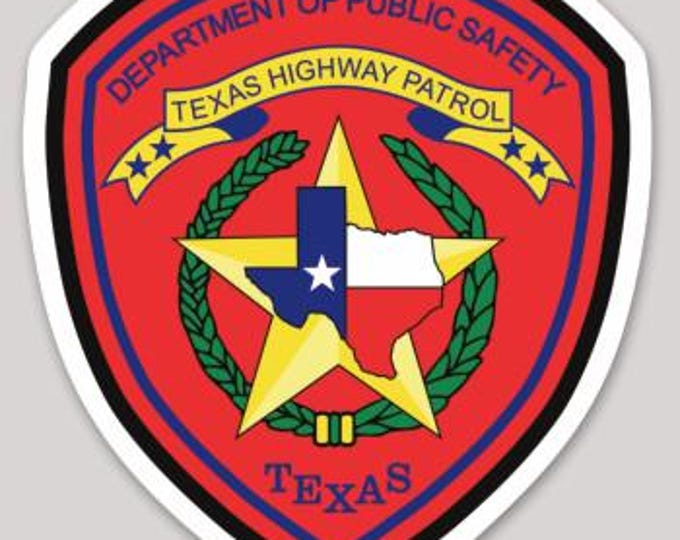 5 Inch Texas Highway Patrol Department of Public Safety Logo Sticker - Etsy