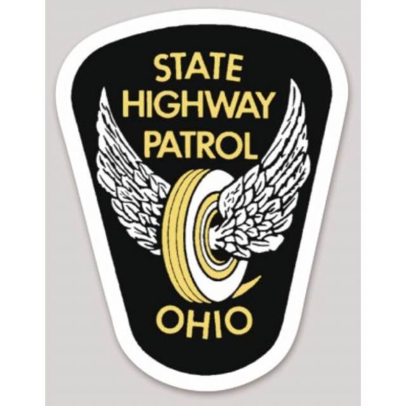 Ohio State Highway Patrol Police Logo Vinyl Sticker - Etsy