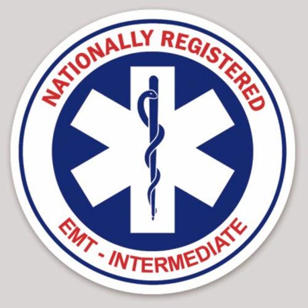 Nationally Registered Emergency Medical Technician EMT Intermediate EMT ...
