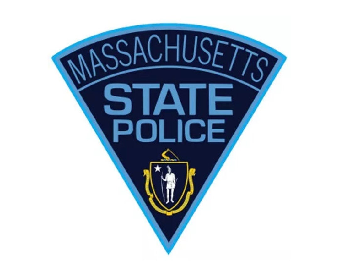 4 Inch Reflective Massachusetts State Police Logo Sticker Decal - Etsy