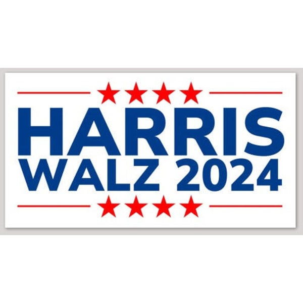 Harris Walz Bumper Sticker - Etsy